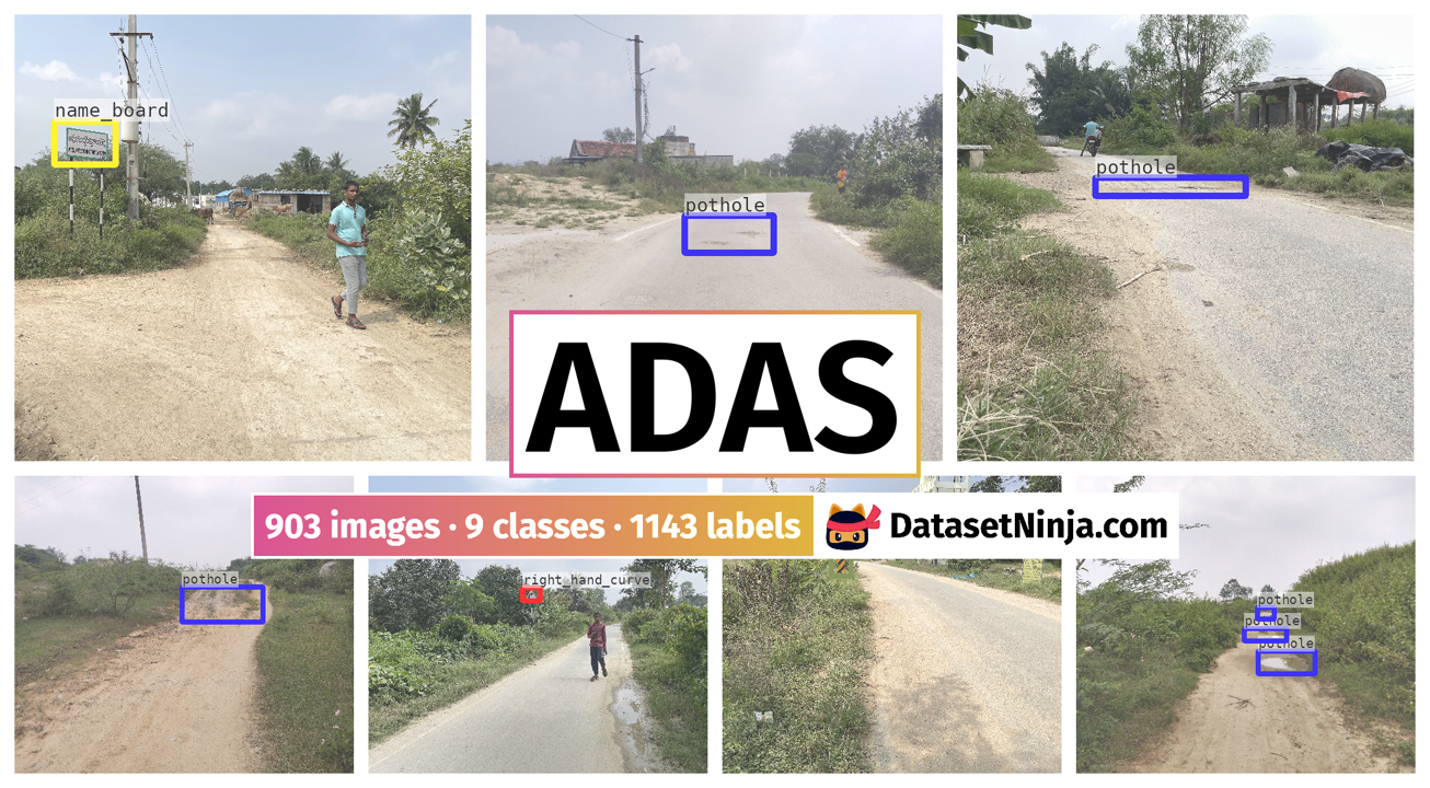 ADAS - Dataset Ninja