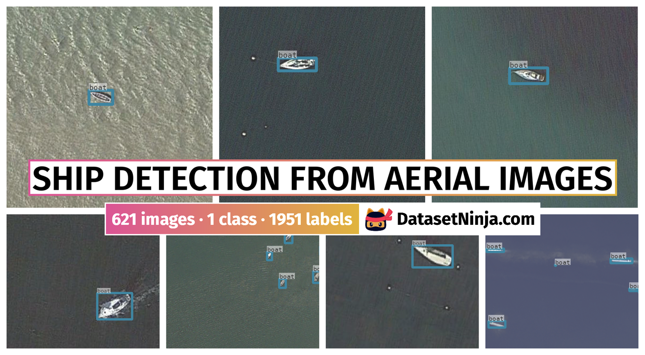 Ship Detection From Aerial Images Dataset Ninja
