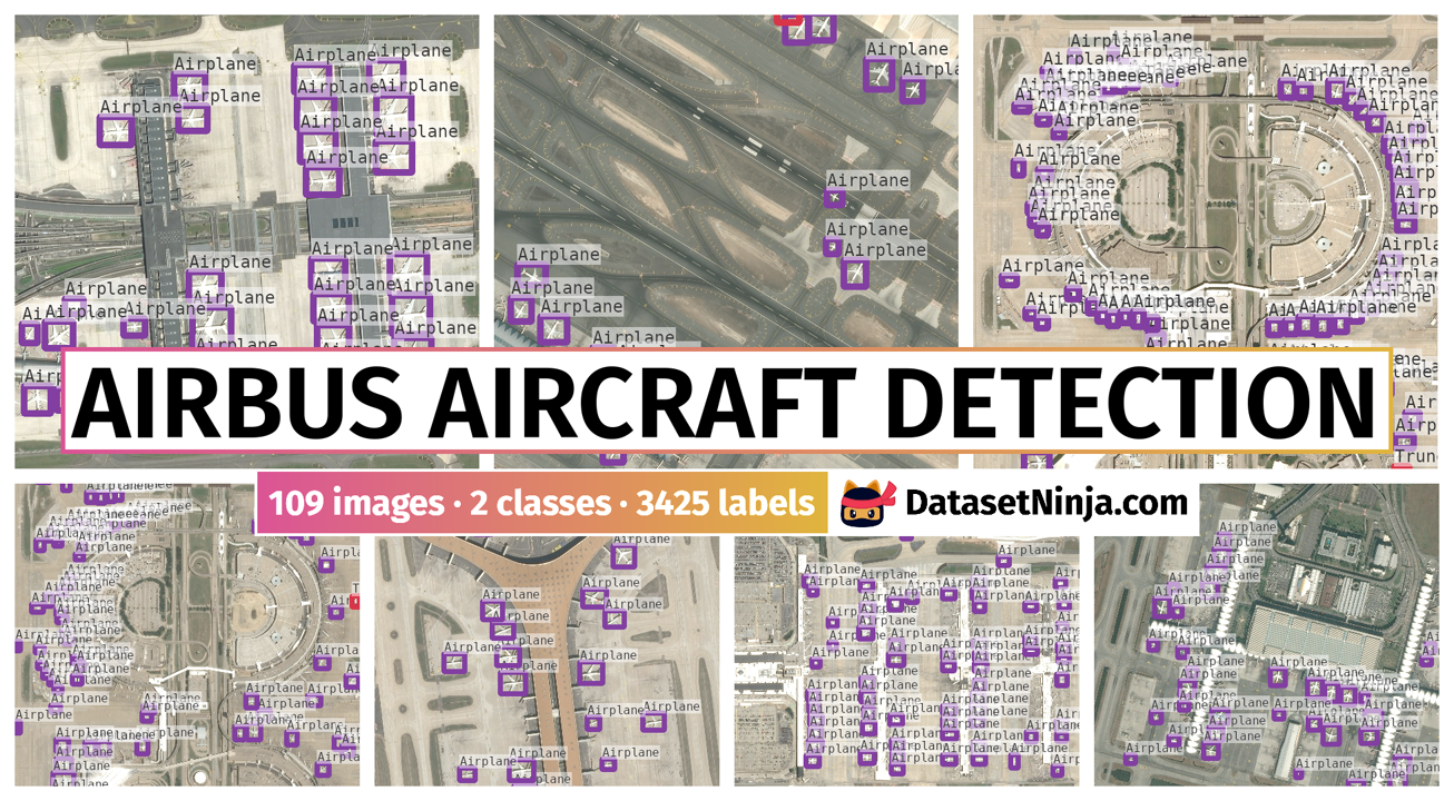 Airbus Aircraft Detection Dataset Ninja