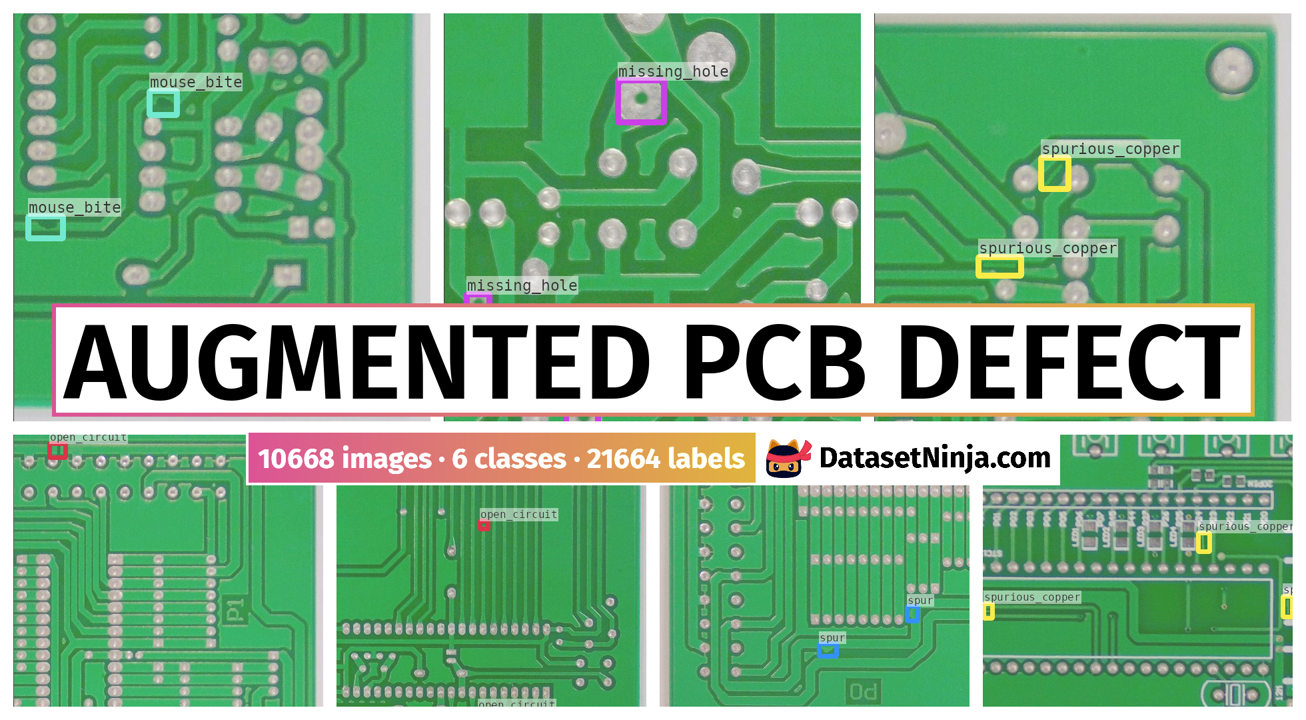 Augmented PCB Defect - Dataset Ninja Augmented PCB Defect - Dataset Ninja