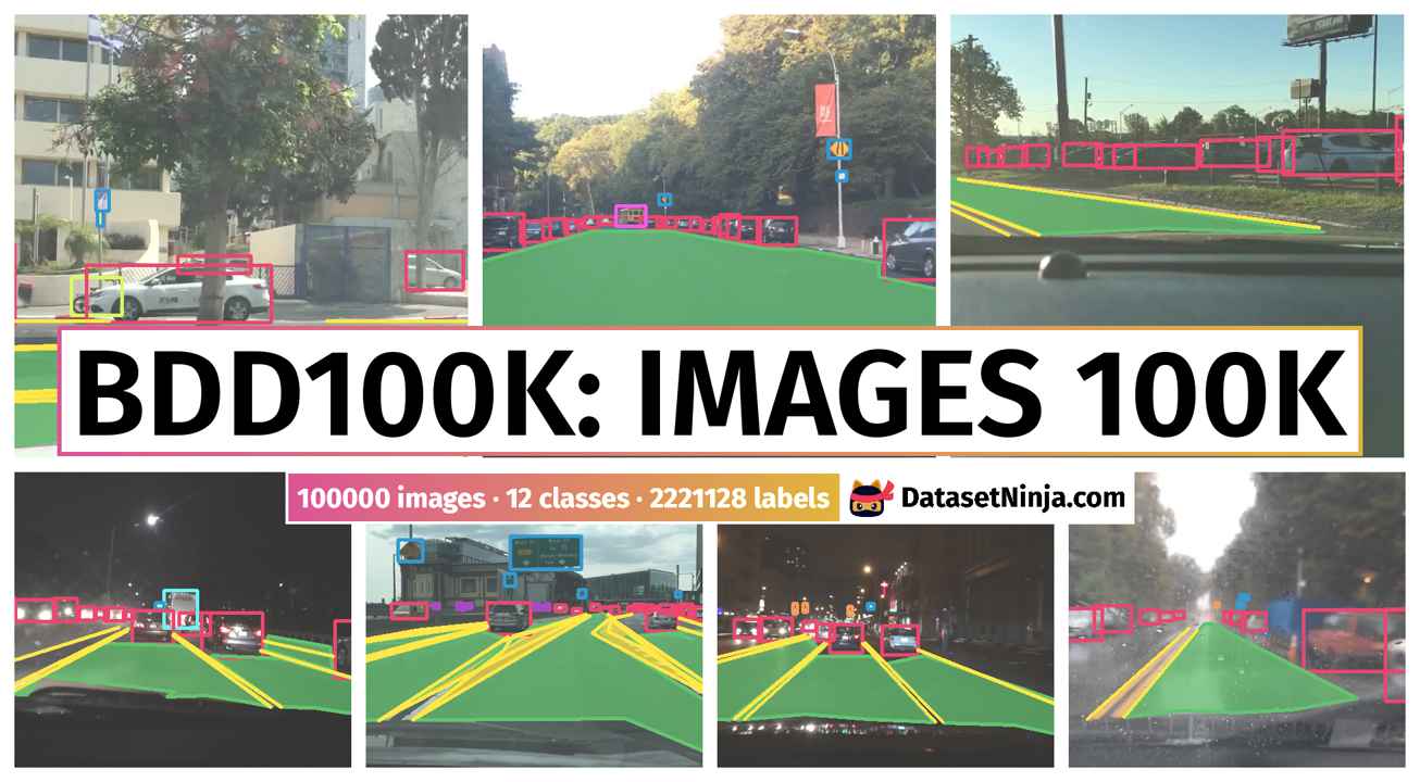 BDD100K: Images 100K - Dataset Ninja