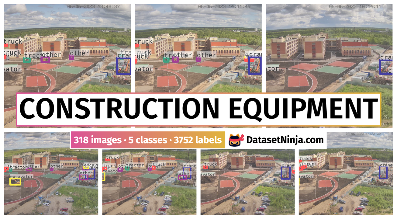 Construction Equipment - Dataset Ninja