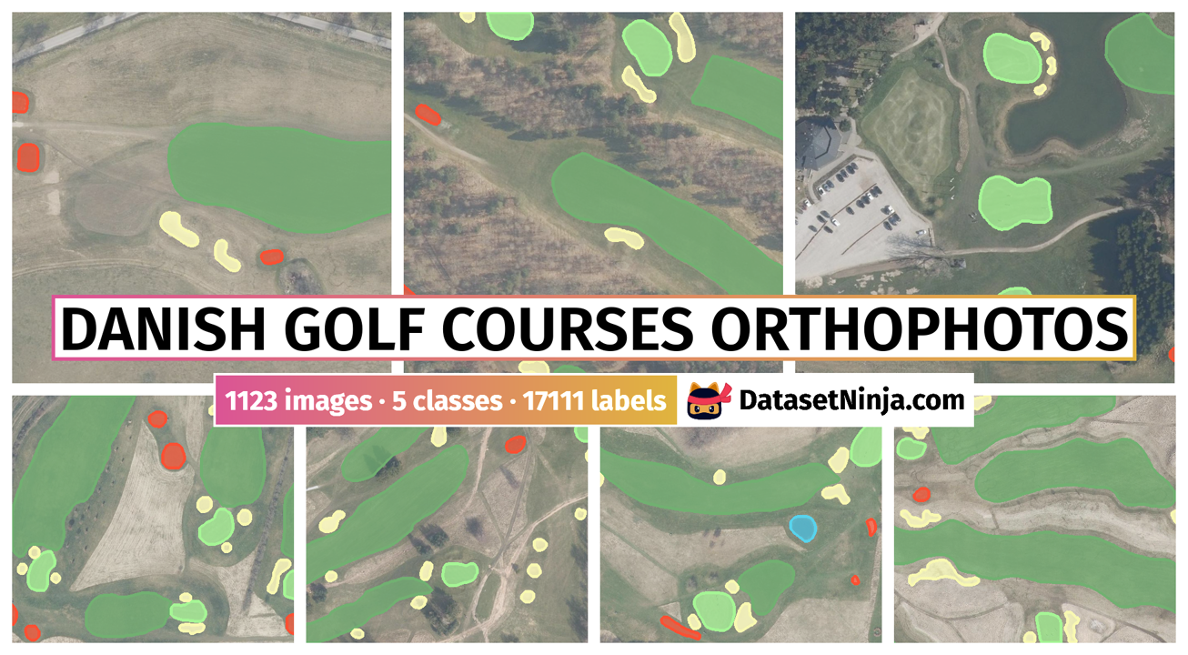 Danish Golf Courses Orthophotos - Dataset Ninja
