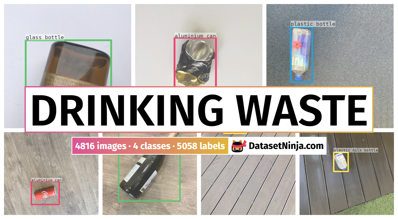 Drinking Waste - Dataset Ninja