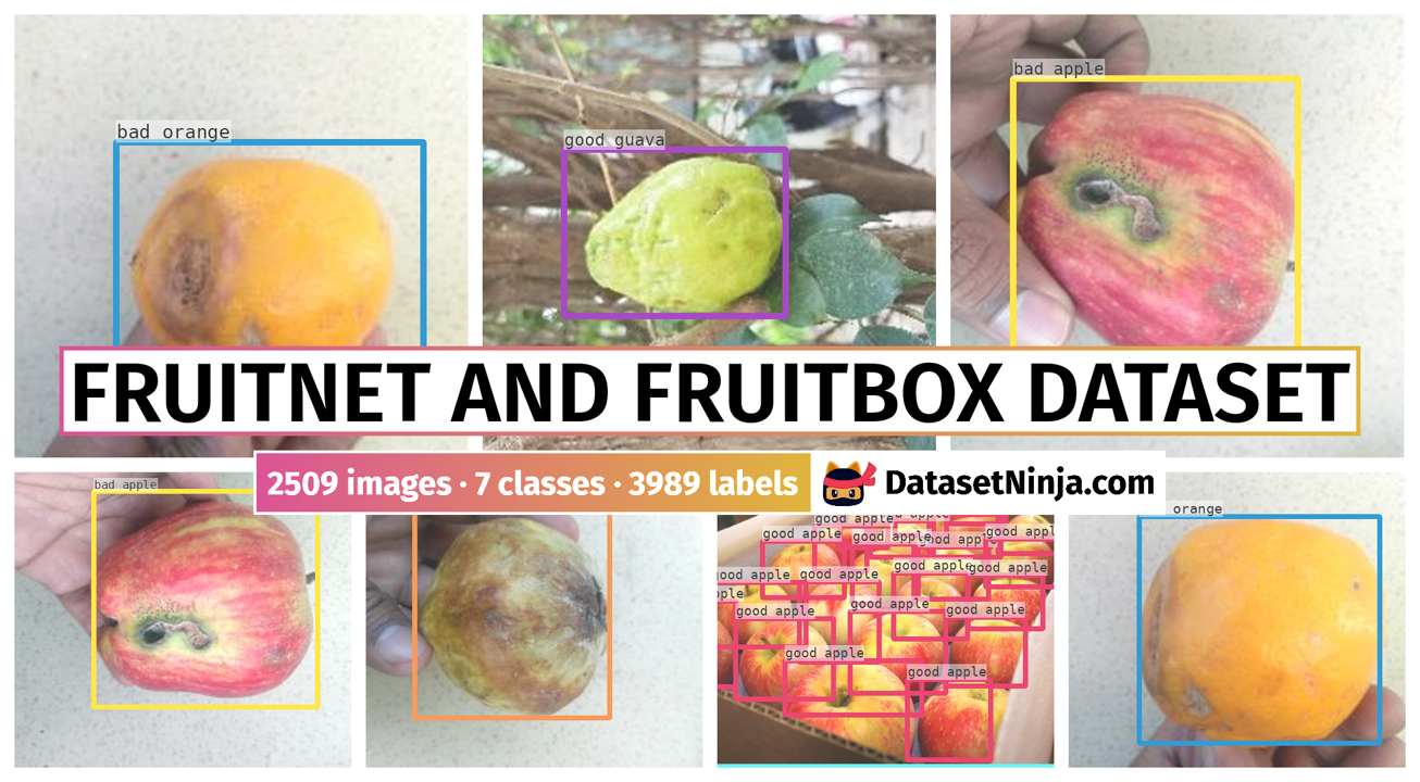 FruitNet and FruitBox Dataset - Dataset Ninja