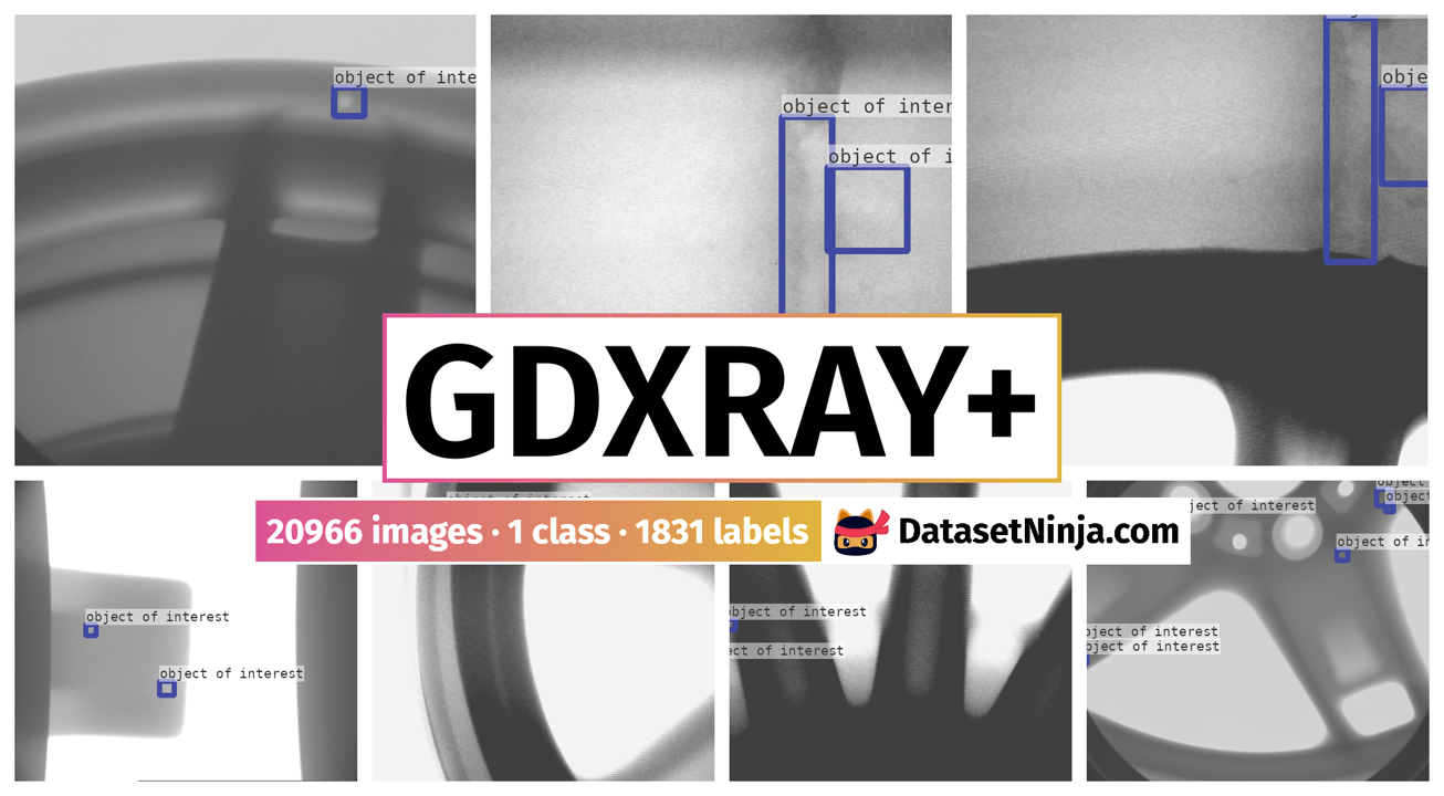GDXray+ - Dataset Ninja