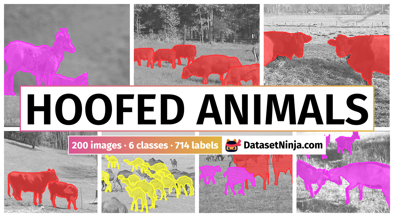 Hoofed Animals - Dataset Ninja