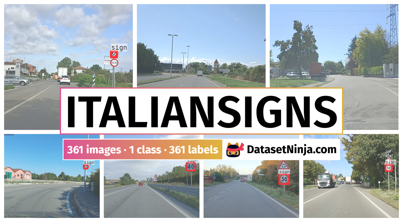ItalianSigns - Dataset Ninja