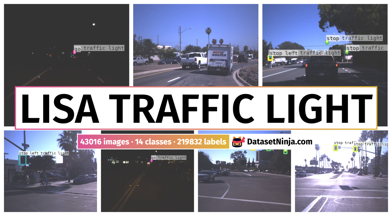 Lisa Traffic Light Dataset Ninja