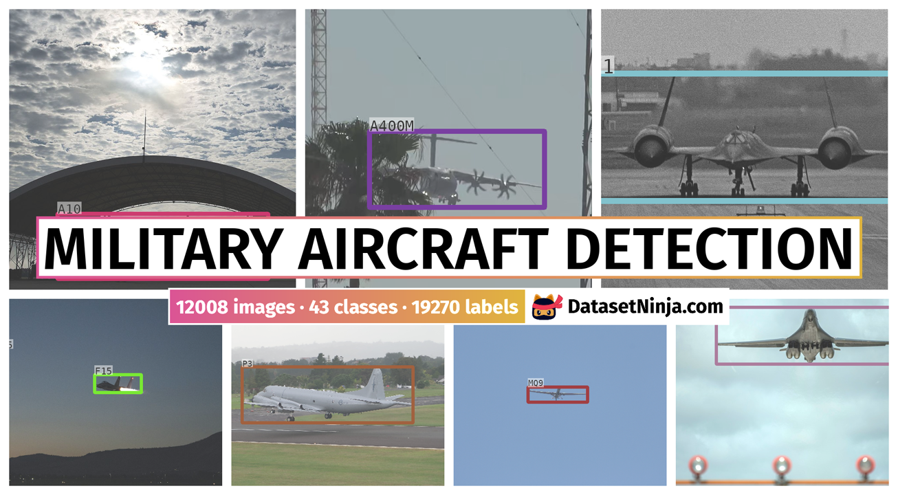 Military Aircraft Detection Dataset Ninja