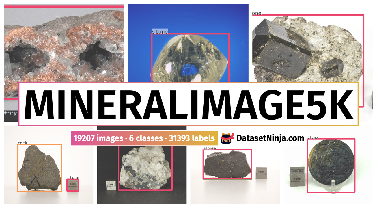 MineralImage5k - Dataset Ninja