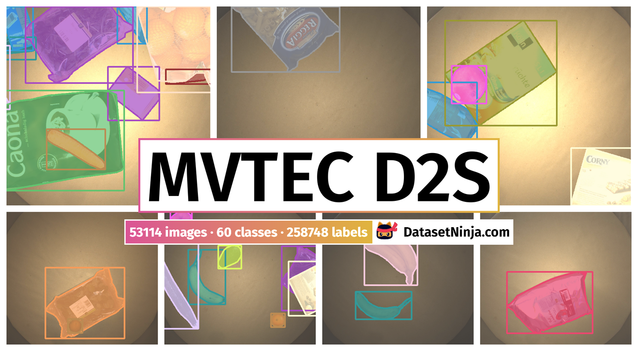 MVTec D2S - Dataset Ninja
