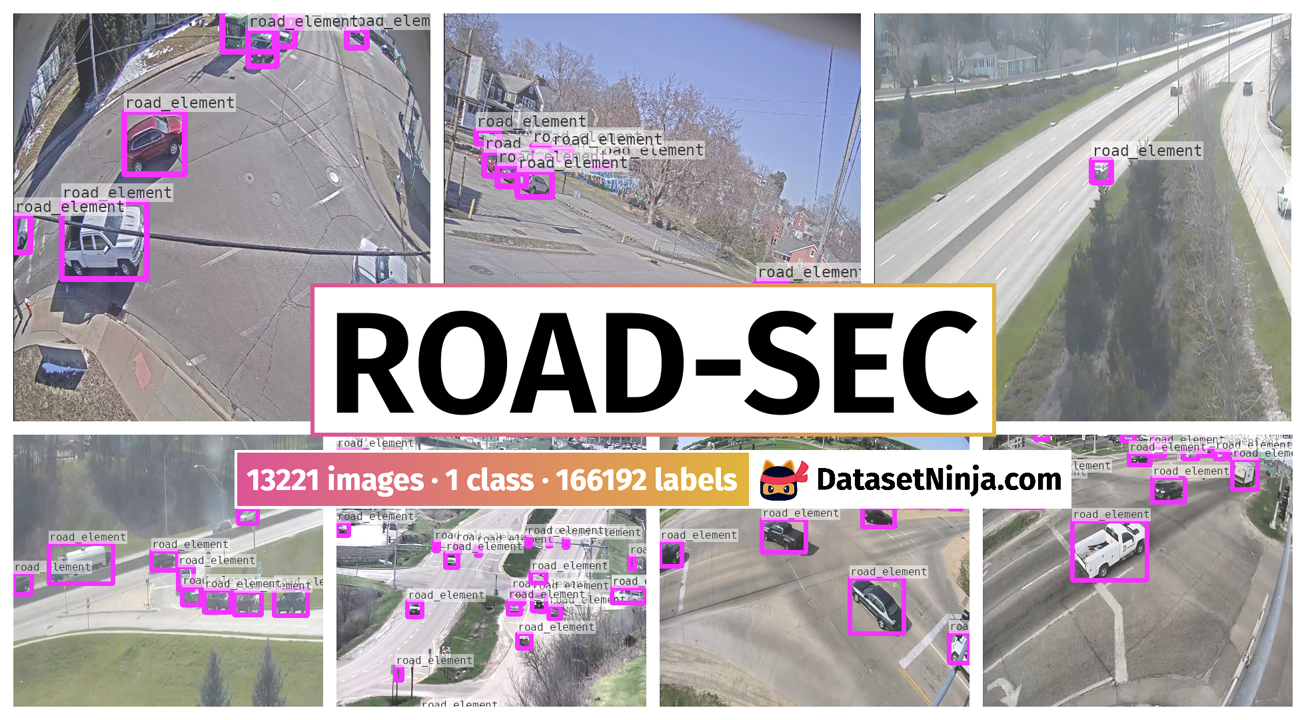 ROAD-SEC - Dataset Ninja