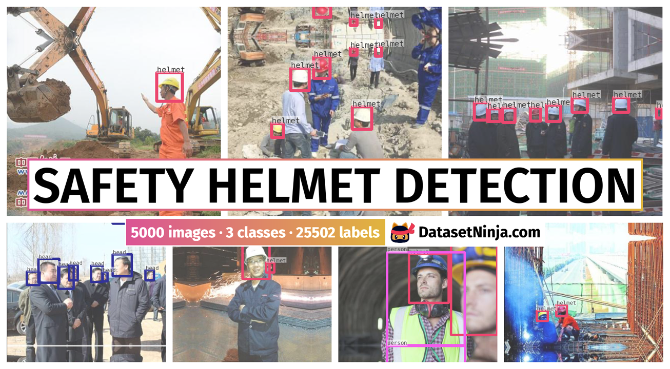 Safety Helmet Detection Dataset Ninja