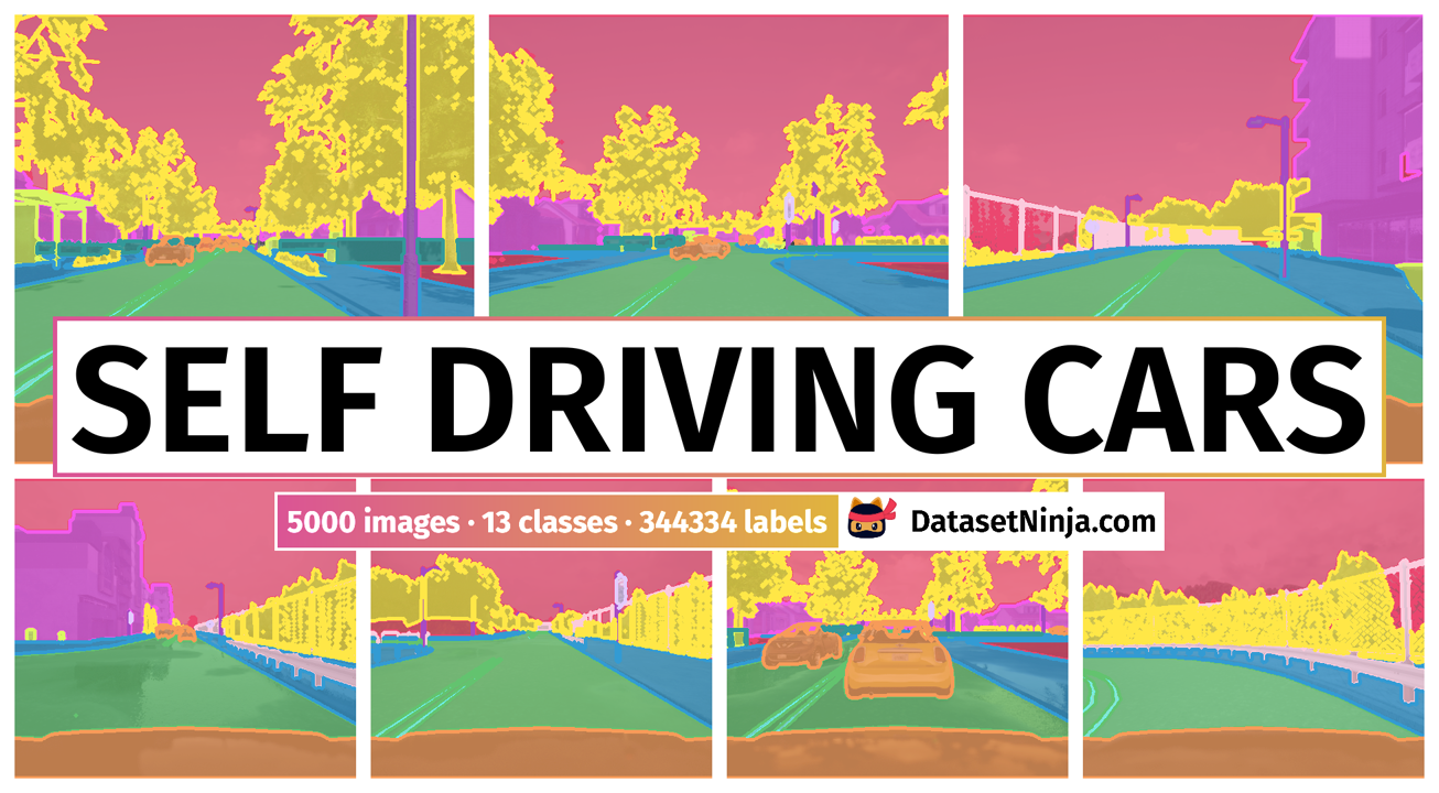 Self Driving Cars Dataset Ninja