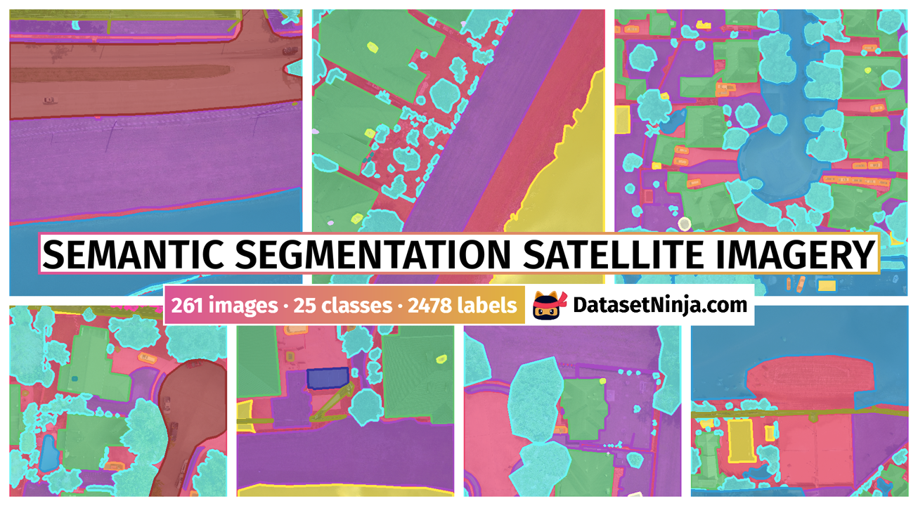Semantic Segmentation Satellite Imagery - Dataset Ninja Semantic Segmentation Satellite Imagery - Dataset Ninja