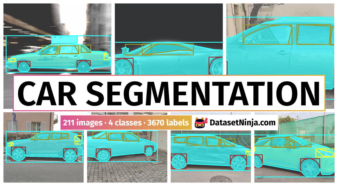 Car Segmentation Dataset Ninja
