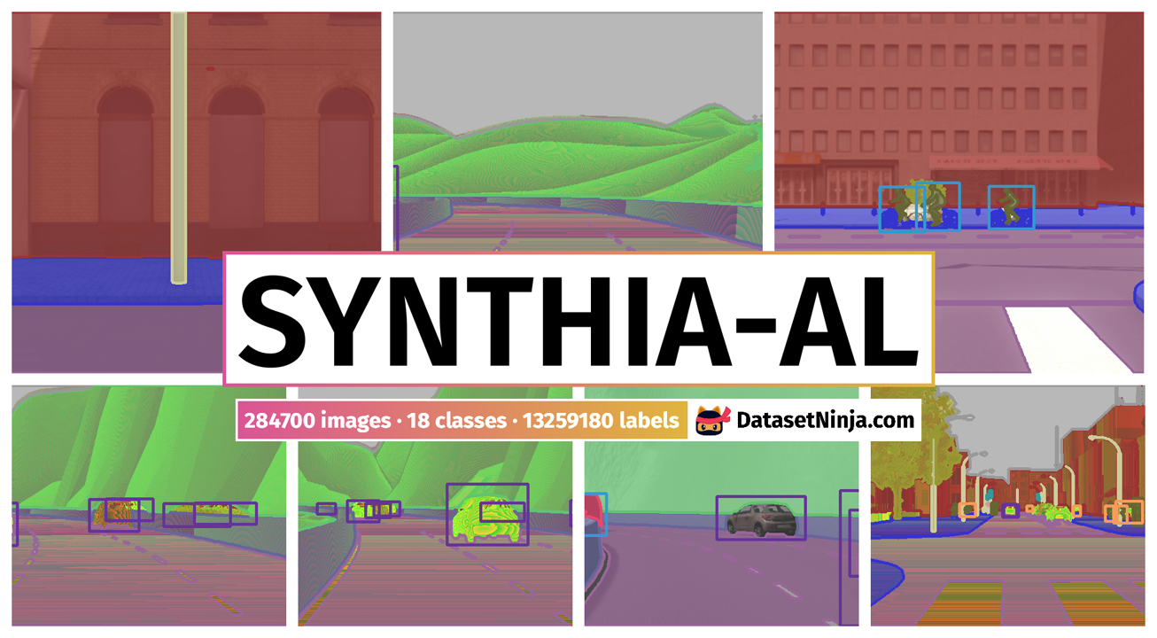 SYNTHIA-AL - Dataset Ninja