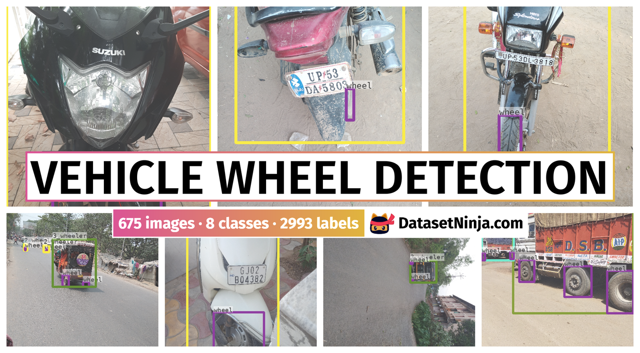 Vehicle Wheel Detection Dataset Ninja