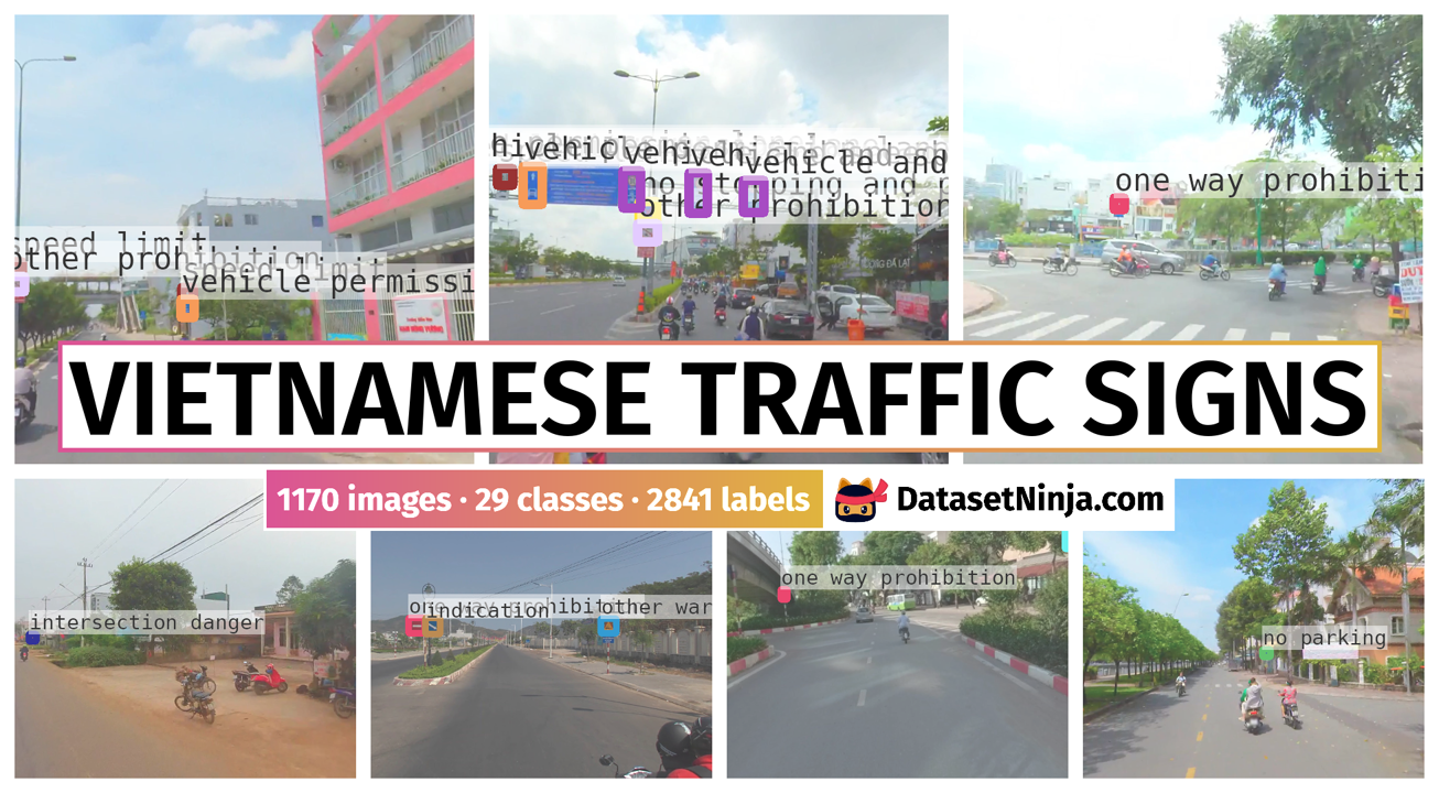Vietnamese Traffic Signs Dataset Ninja