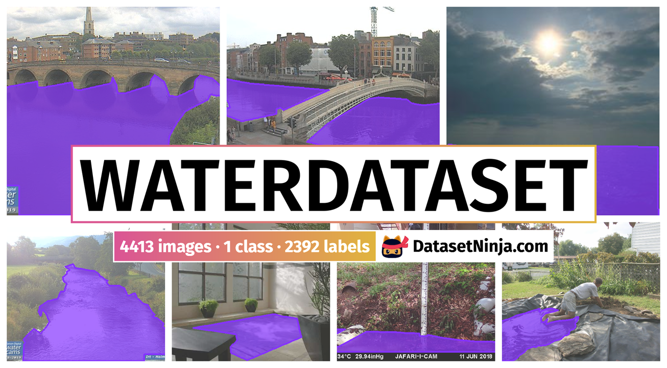 WaterDataset - Dataset Ninja WaterDataset - Dataset Ninja