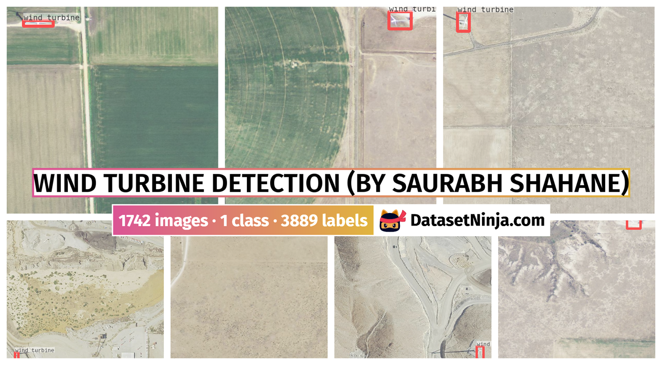 Wind Turbine Detection By Saurabh Shahane Dataset Ninja